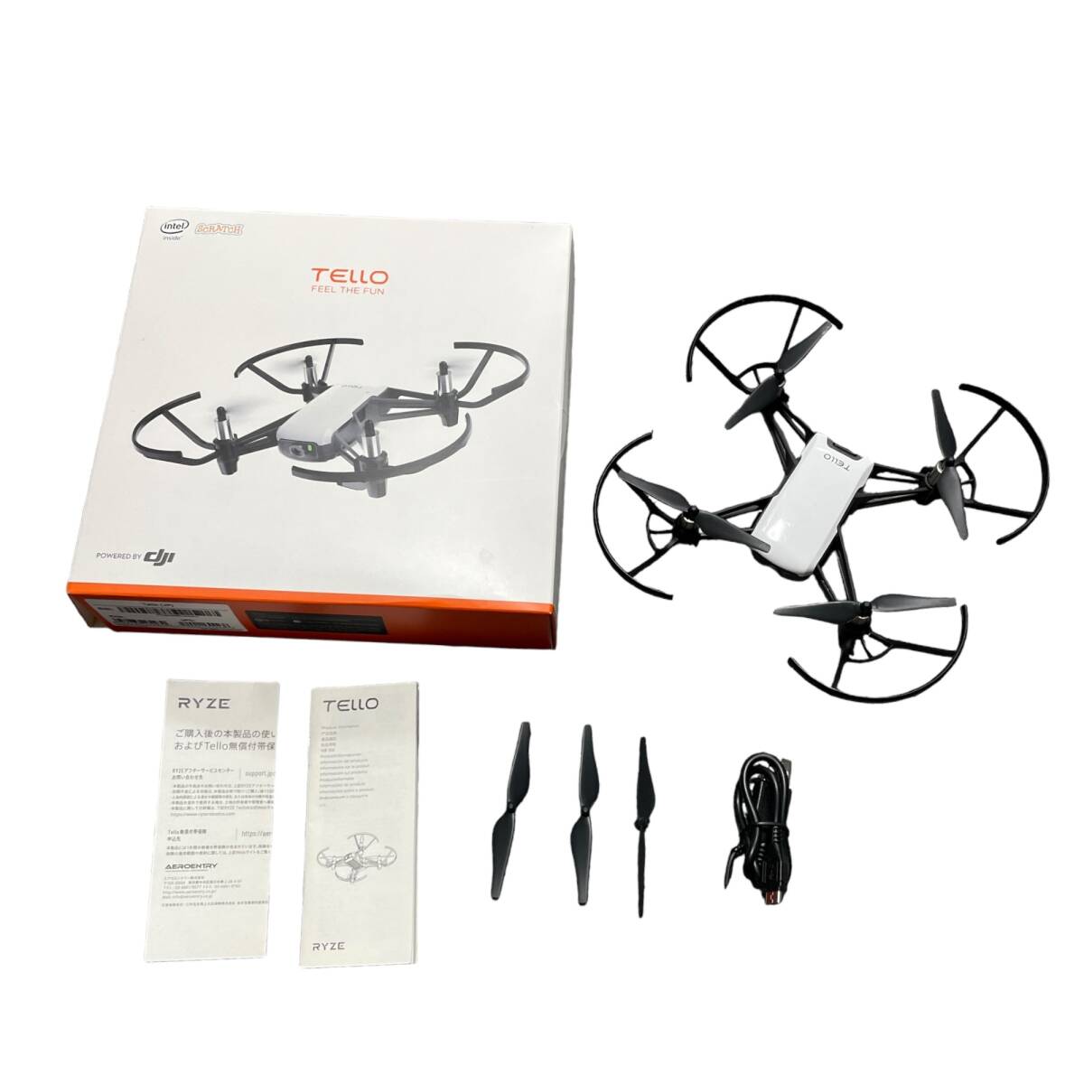 Yahoo!オークション - ジャンク品 DJI TLW004 TELLO FEEL THE FUN ド...