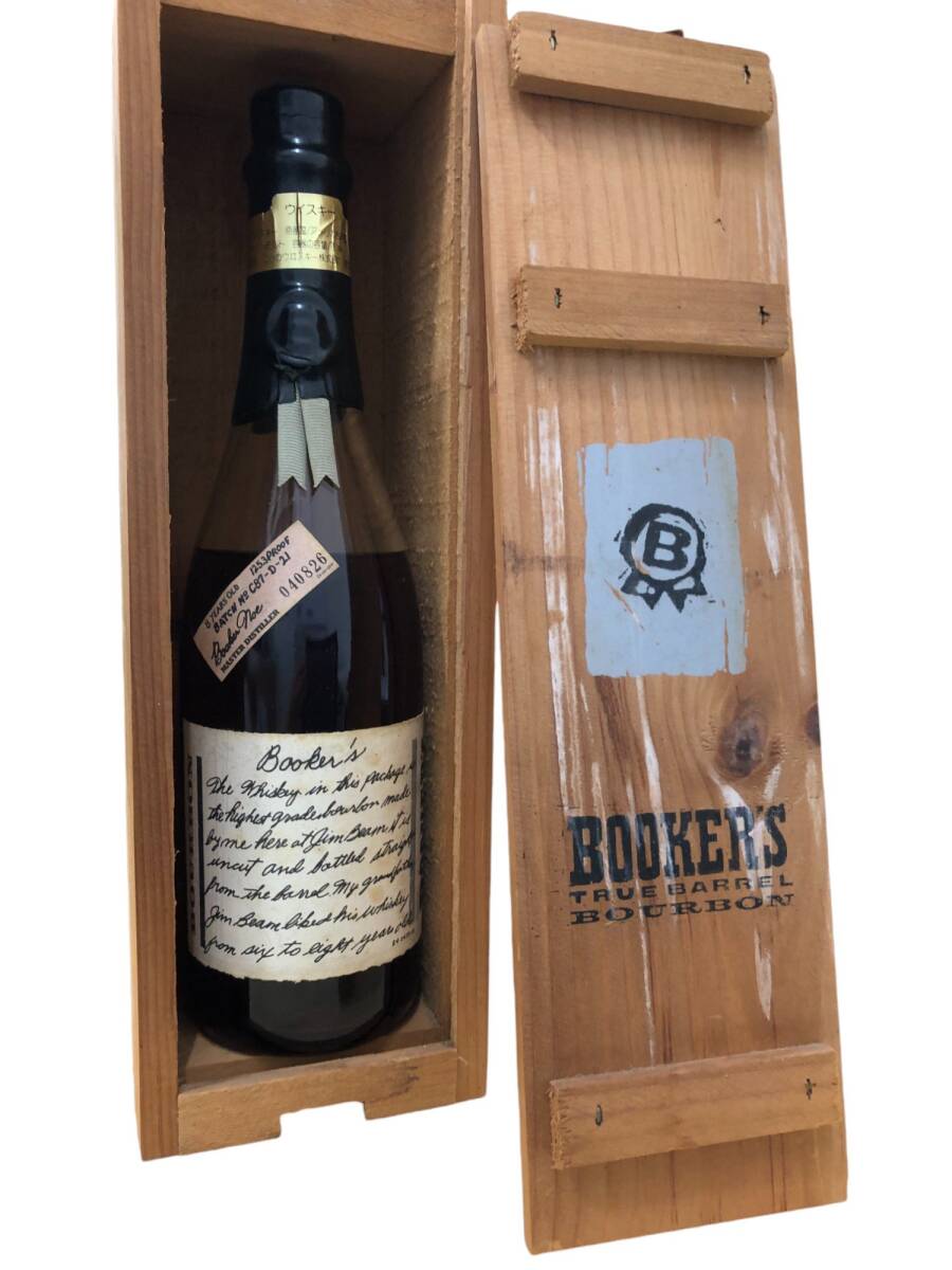 Bookers ブッカーズ 8年 バーボン ウイスキー 750ml 62％ C87-D-21 古酒 未開栓 SKD2392(バーボン)｜売買されたオークション情報、yahooの商品情報を ...