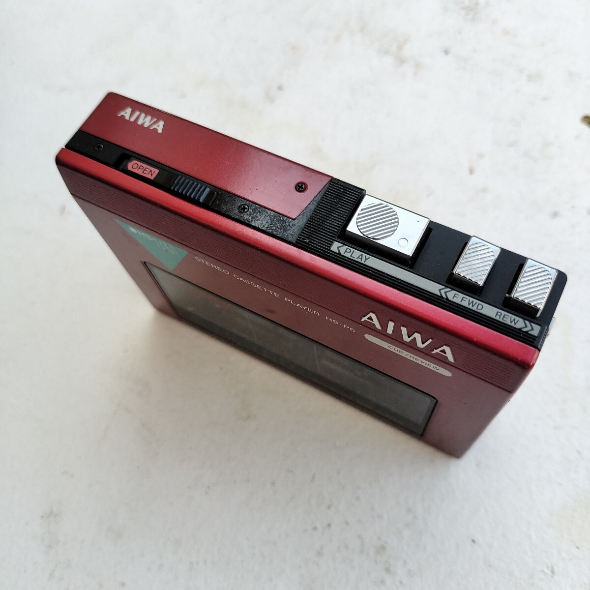 Yahoo!オークション - AIWA/アイワ ステレオカセットプレイヤー HS-P5 ...