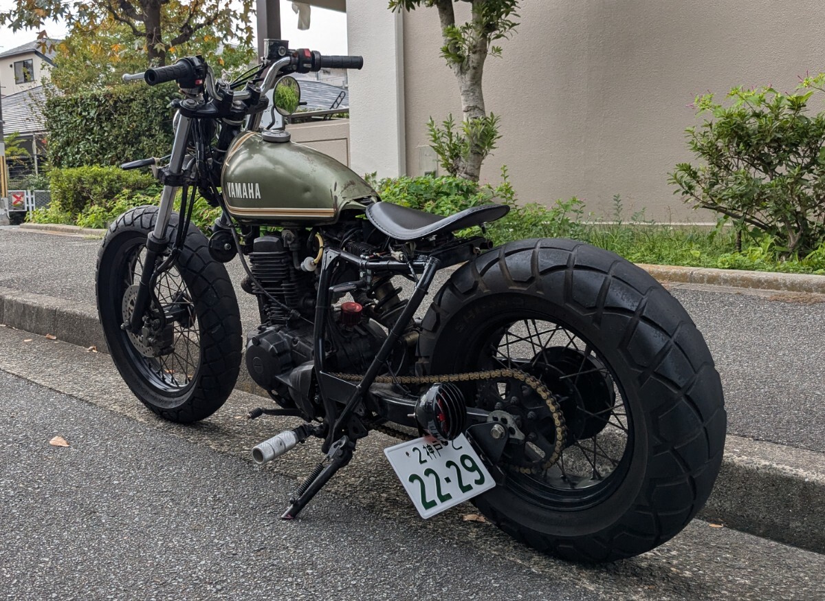 最終 TW225 ボバーカスタム 自賠責残令和7年12月 検 TW200 ブロンコ ドラッグスター ビラーゴ(126cc-250cc)｜売買されたオークション情報、yahooの商品情報を ...