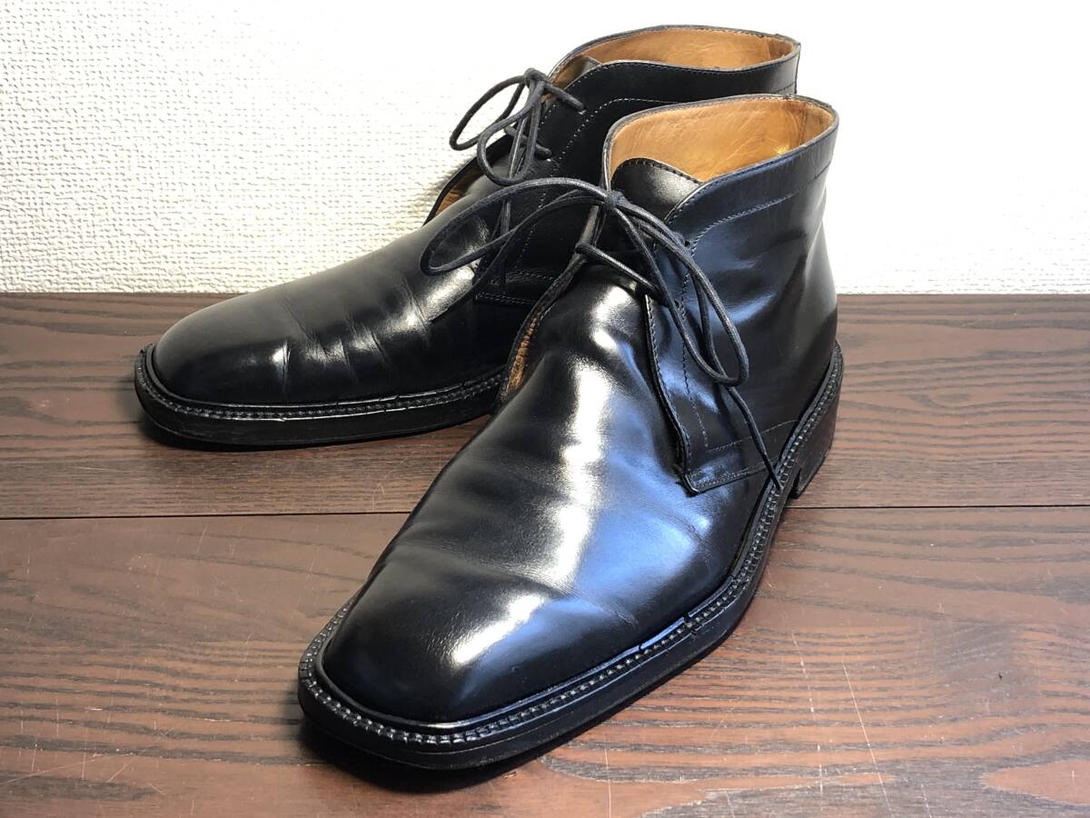 Yahoo!オークション - COACH コーチ 革靴 チャッカブーツ 9・1/2