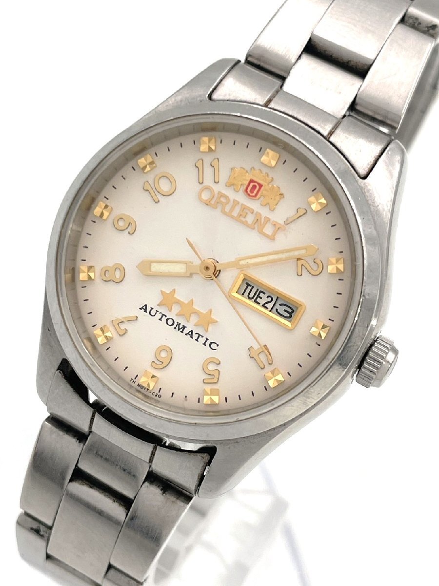 Yahoo!オークション - 1円 オリエント NO1T-O0 SS シルバー文字盤 AT ...