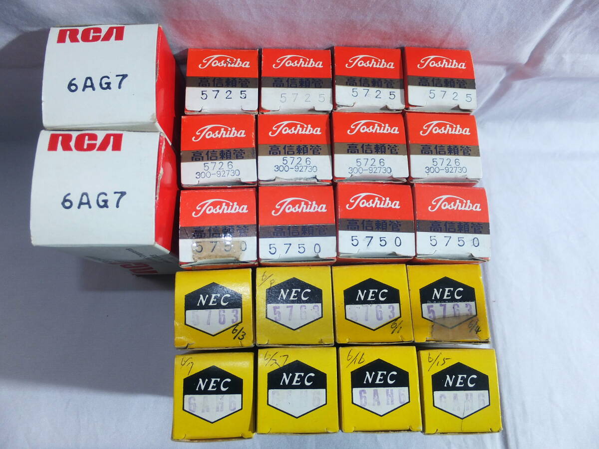 Yahoo!オークション - 真空管 6AG7/5725/5726/5750/5763/6AH6 RCA/...