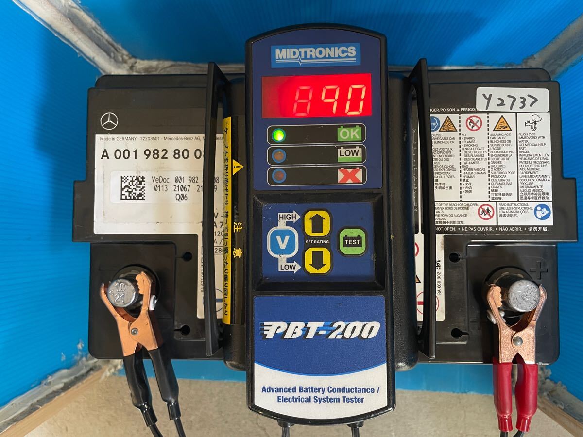 Yahoo!オークション - ベンツ再生バッテリー 送料無料 管理番号 （Y 2...