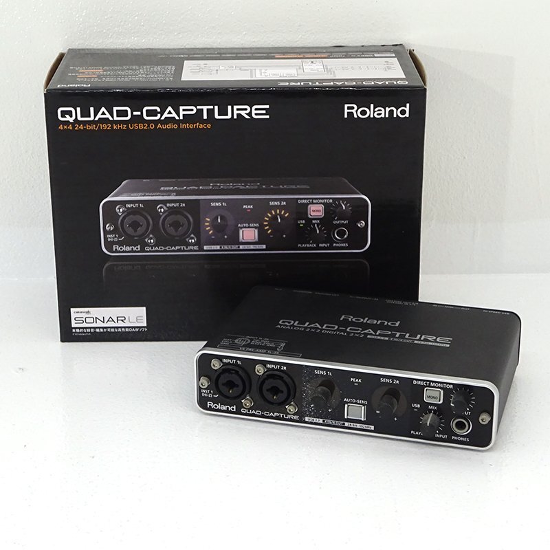Yahoo!オークション - ジャンク Roland QUAD-CAPTURE オーディオイン...