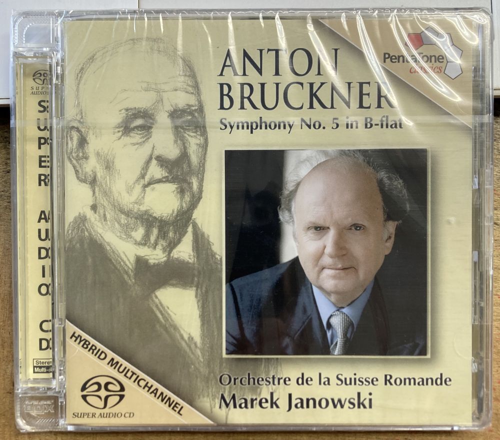 BRUCKNER:Symphony No.5／Cond:Marek Janowski SACD 独盤 ブルックナー 交響曲第5番 マレク ヤノフス PTC 5186 351(交響曲)｜売買され ...