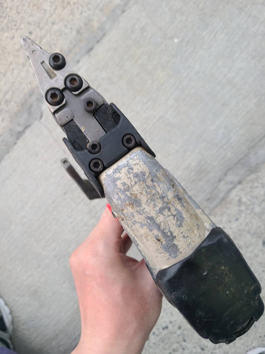 Yahoo!オークション - 動画あり 日立 NP45M ピン釘打機 日立工機 HITAC...