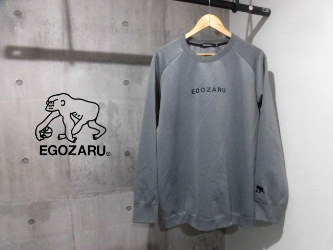 Yahoo!オークション - EGOZARU エゴザル ロゴプリント ストレッチ ジャ...