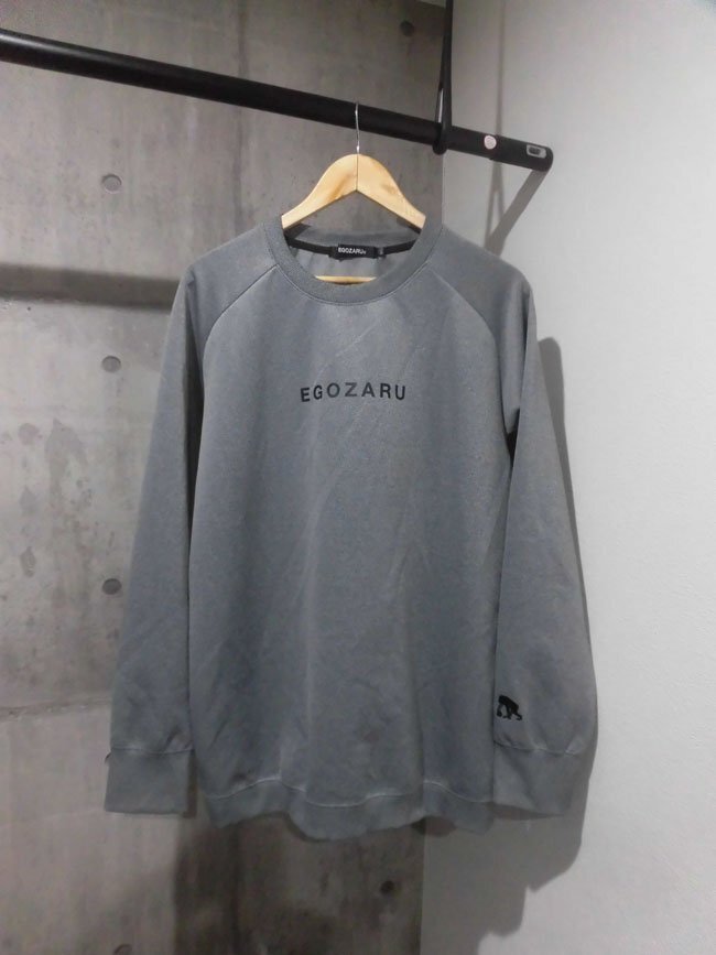 Yahoo!オークション - EGOZARU エゴザル ロゴプリント ストレッチ ジャ...