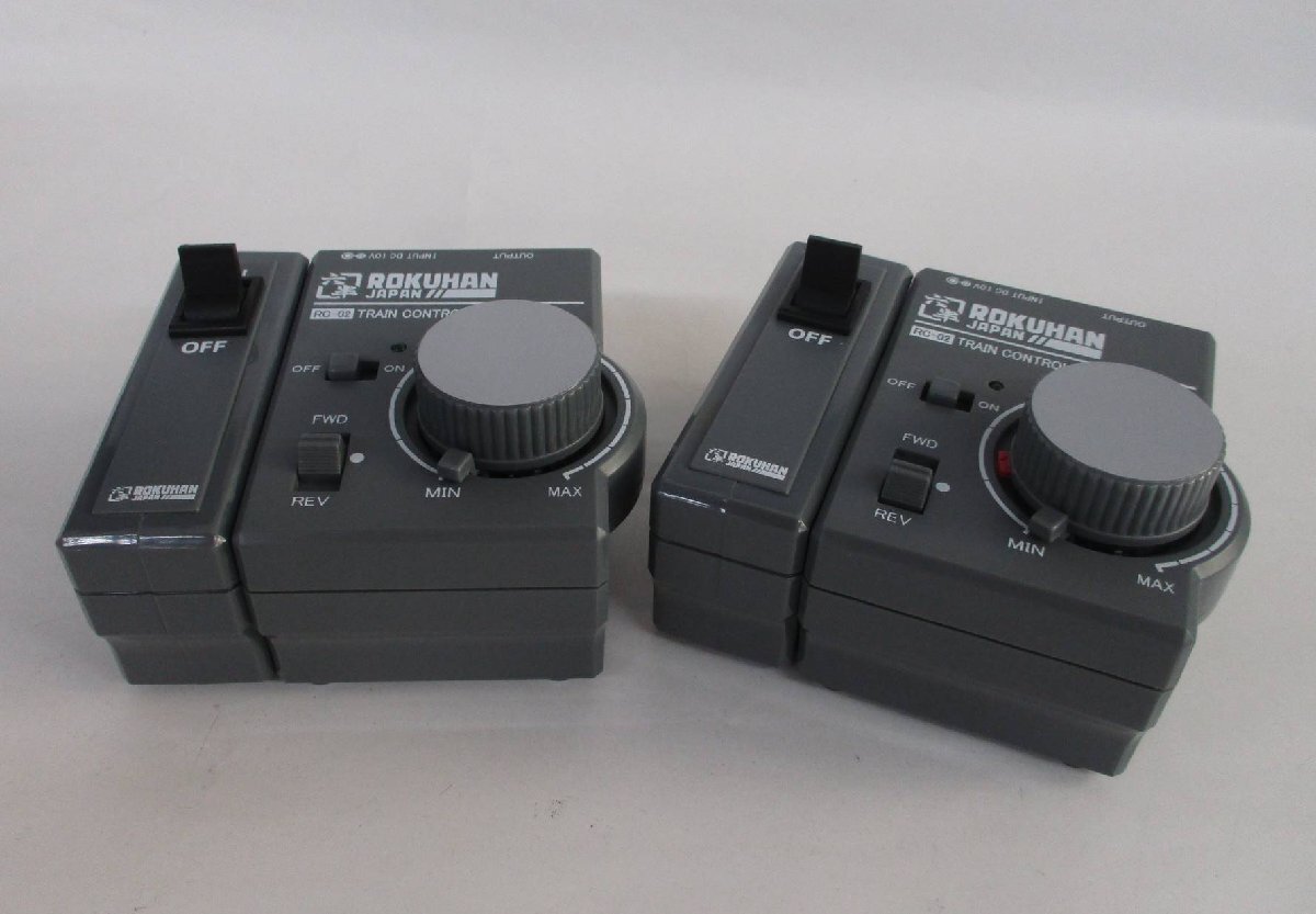 Yahoo!オークション - ROKUHAN RC-02×2+C004×2 トレインコントローラ...