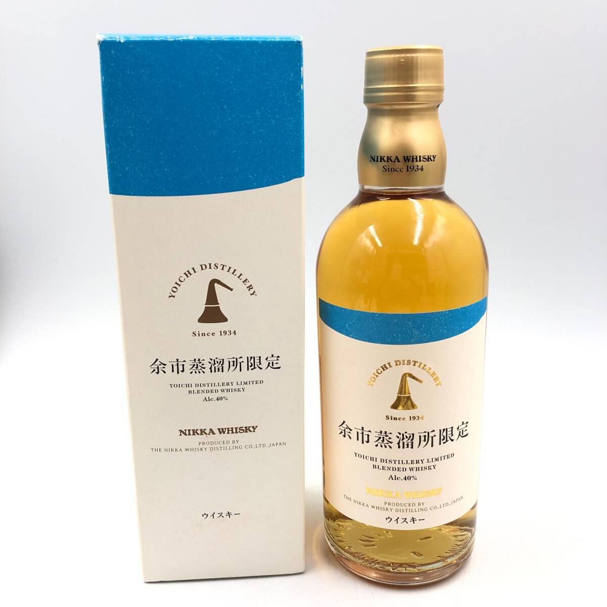 Yahoo!オークション - B993 未開栓 余市蒸溜所限定 ブレンデッドウイス...
