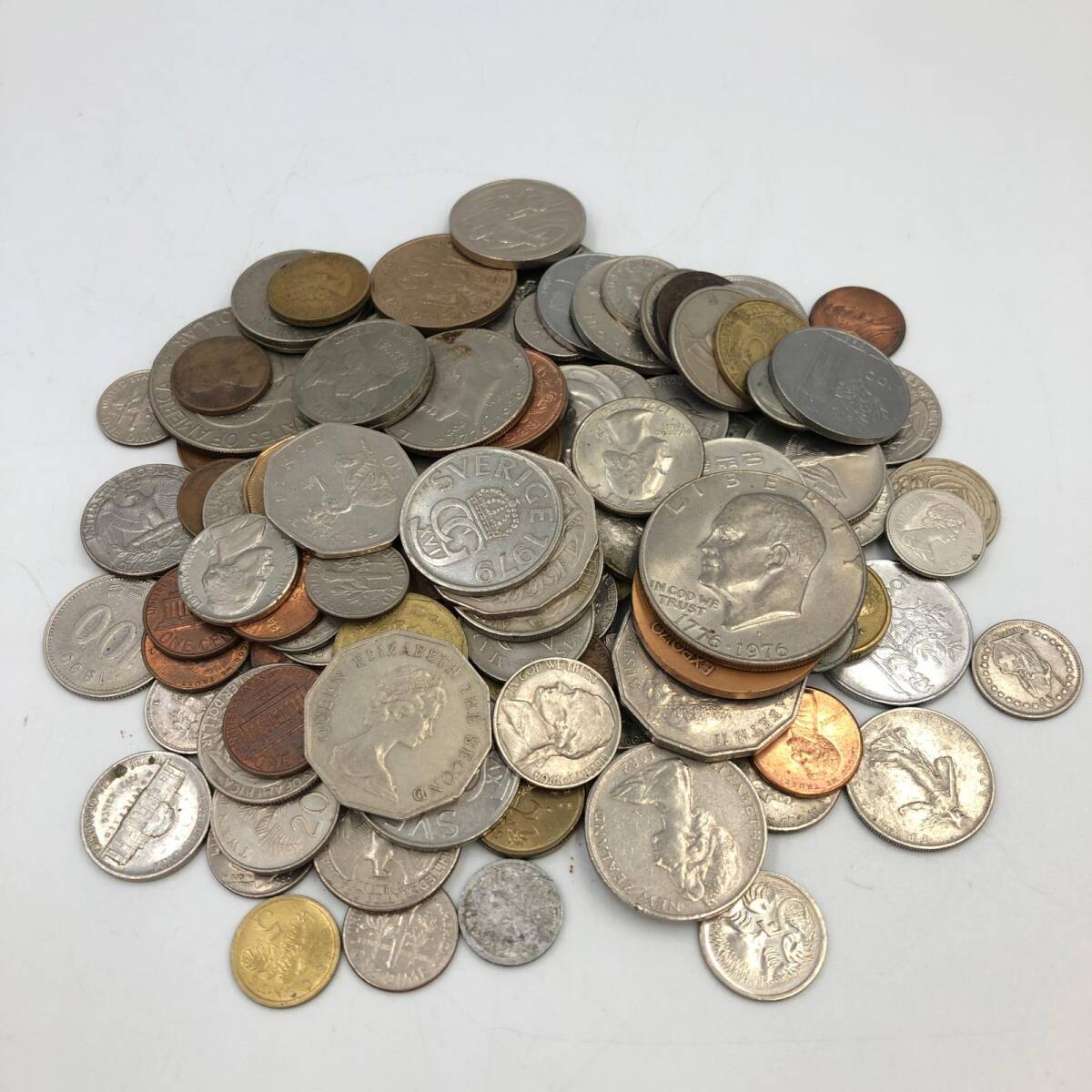 Yahoo!オークション - J321 海外貨幣 まとめ商品 外国硬貨 アンティー...