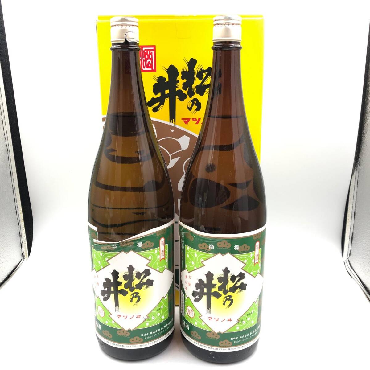 Yahoo!オークション - B1107 未開栓 松乃井 2本 まとめ商品・酒 容量 1...