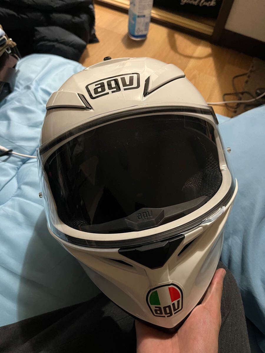 Yahoo!オークション - agv k3 ホワイト