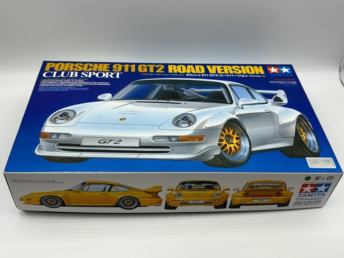 Yahoo!オークション - 【未組立】 タミヤ 1/24 ポルシェ 911 GT2 ロー...