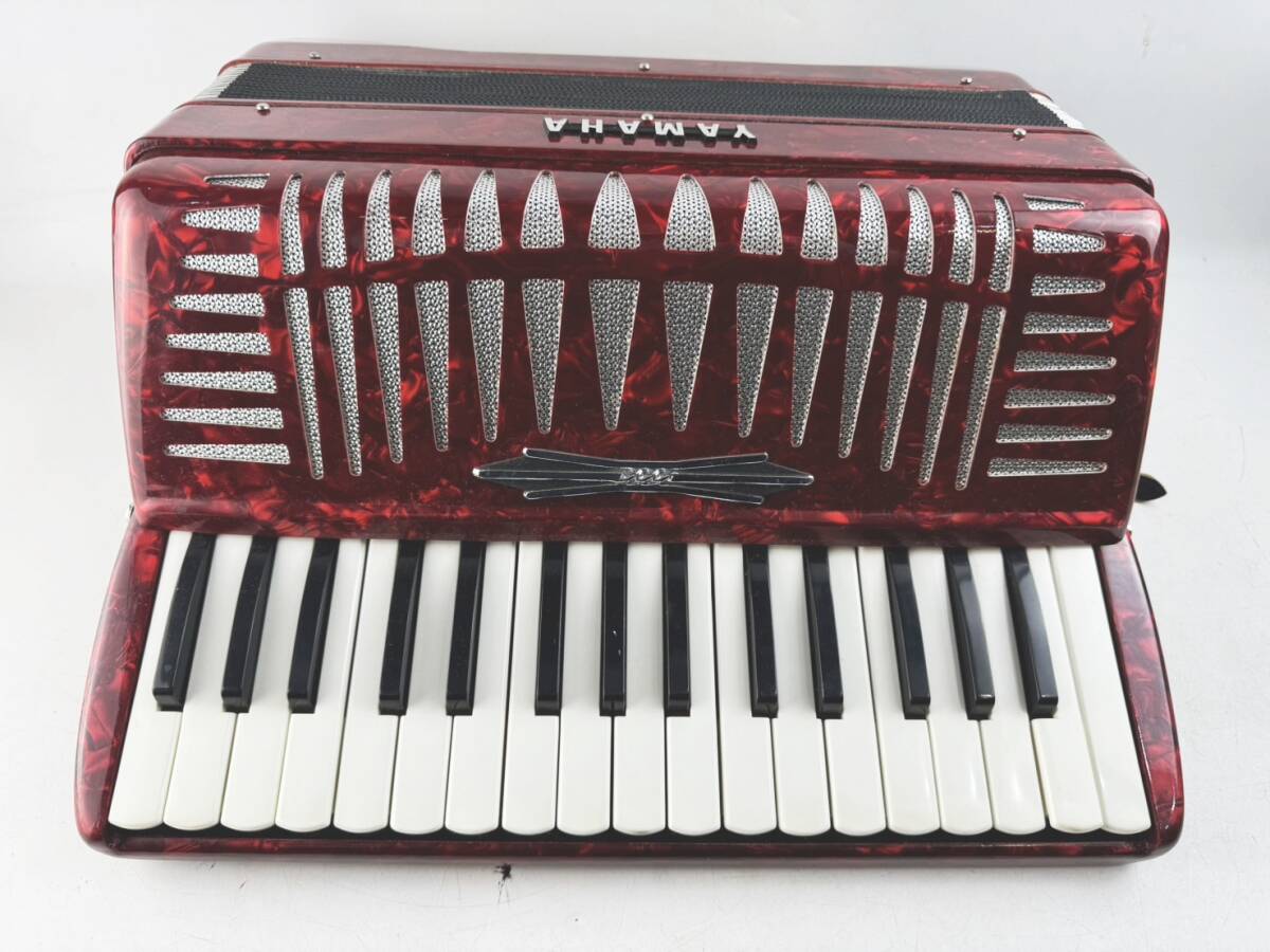 Yahoo!オークション - 1円～ YAMAHA ヤマハ アコーディオン 8905 鍵盤...