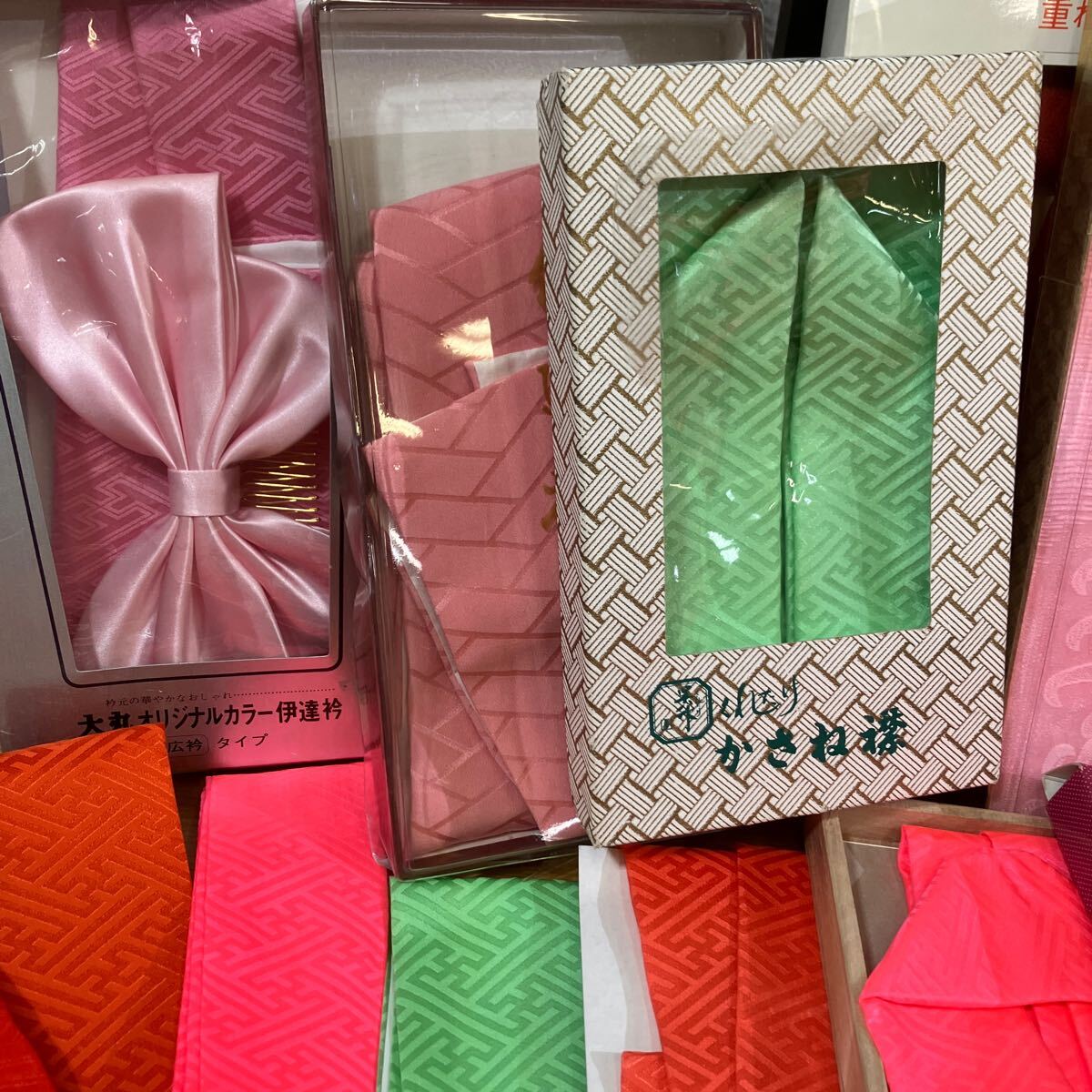 Yahoo!オークション - 一右衛門No.2148 和装小物 重ね衿 半衿 大量まと...