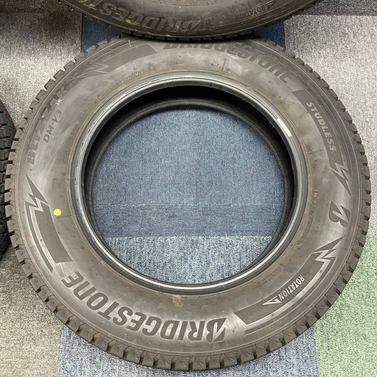 Yahoo!オークション - #3257 BRIDGESTONE BLIZZAK DM-V3 175/80 R16 91...