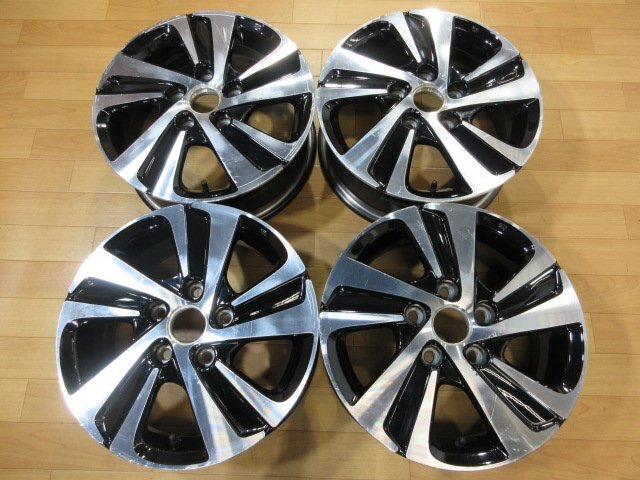 ホンダ GB5 フリード 純正 ブラックポリッシュ ホイール 4本 5H-114.3 15インチ 5.5J+49 GB6 GB7 ハイブリッド 流用 スタッドレス用 等にも(純正品)｜売買され ...