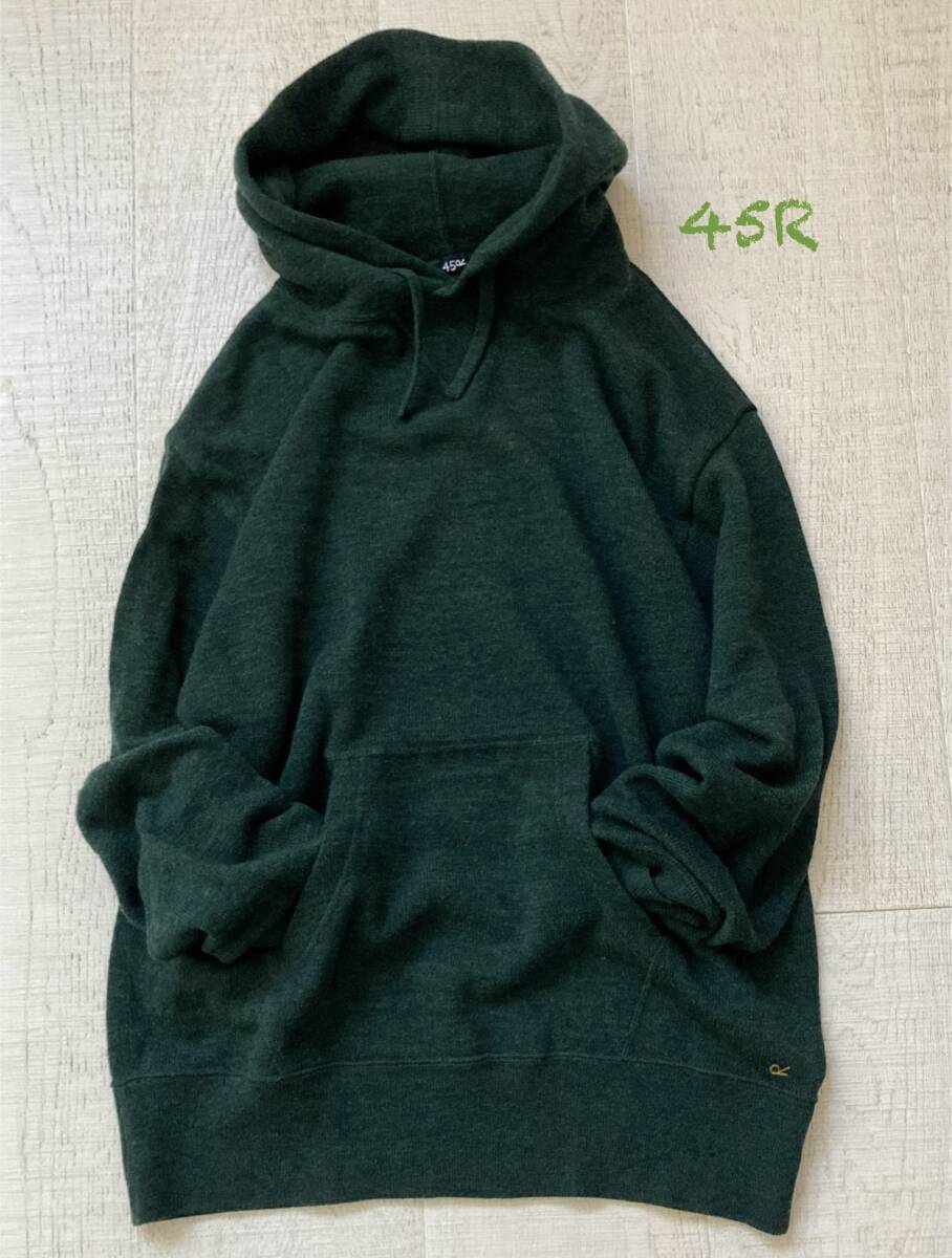 Yahoo!オークション - 45R カメリヤニットのパーカー 4 / 45rpm umii90...