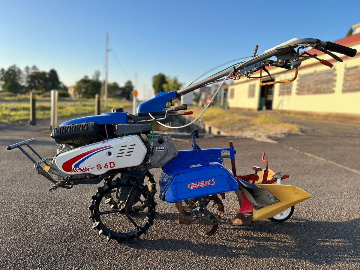 Yahoo!オークション - 新潟発 イセキ KMS6D パンジー FE170D 6.2馬力 ...