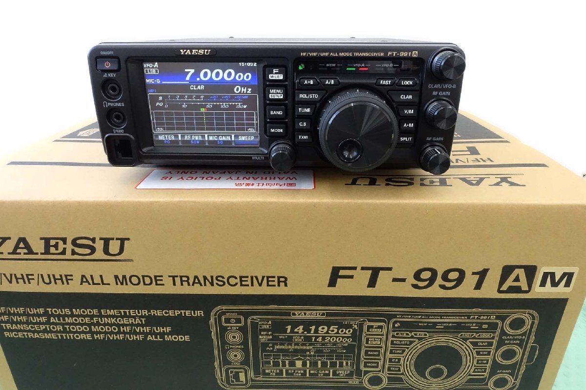 Yahoo!オークション - FT-991AM【YAESU】HF～430MHz(オールモード+C4FM...