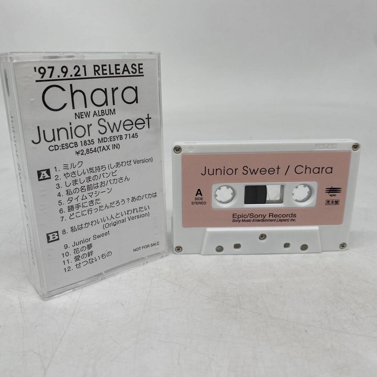 Yahoo!オークション - Chara カセットテープ プロモテープJunior Sweet...