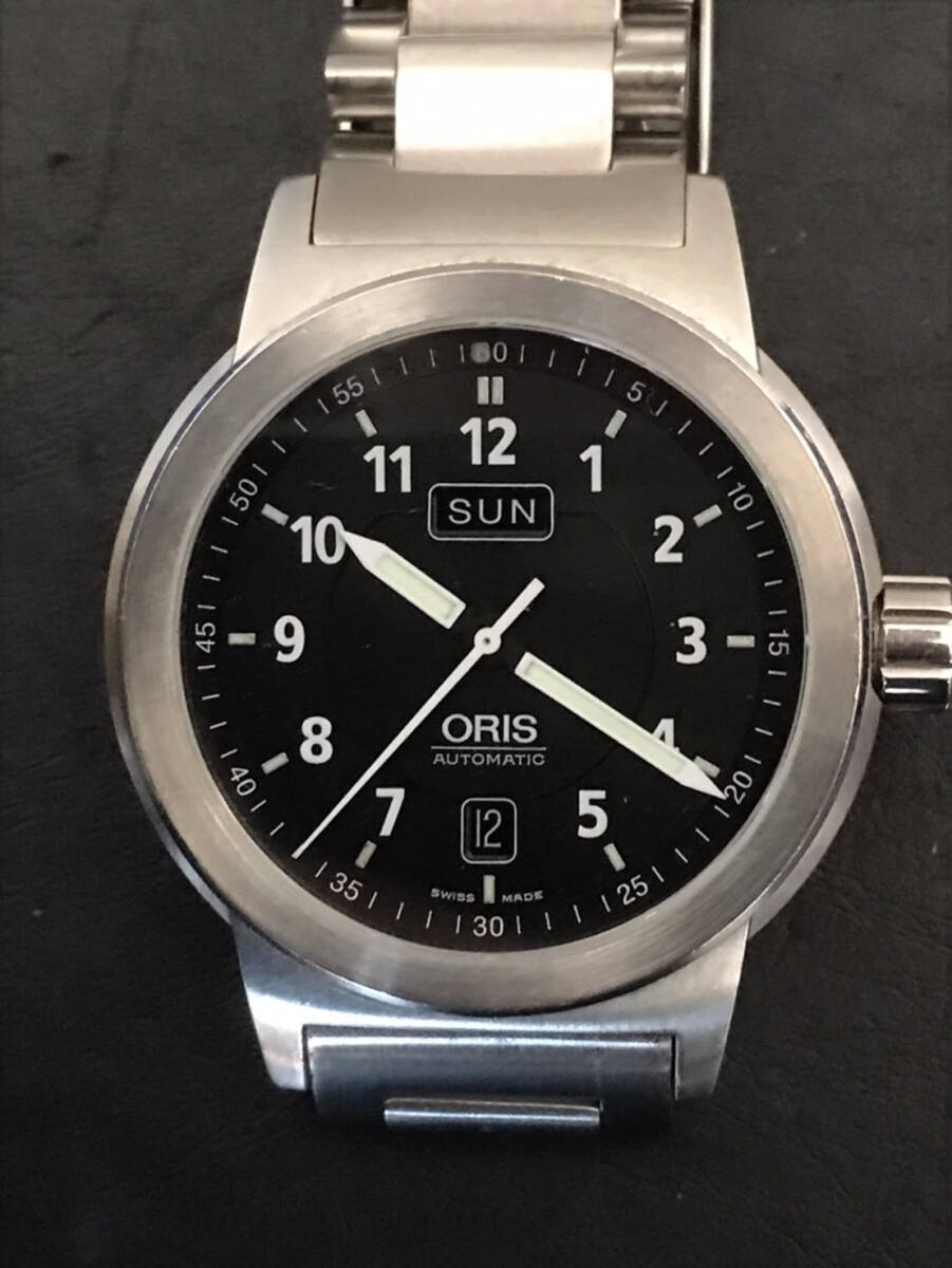 Yahoo!オークション - 【管理284】腕時計 オリス ORIS BC3 7534 デイデ...