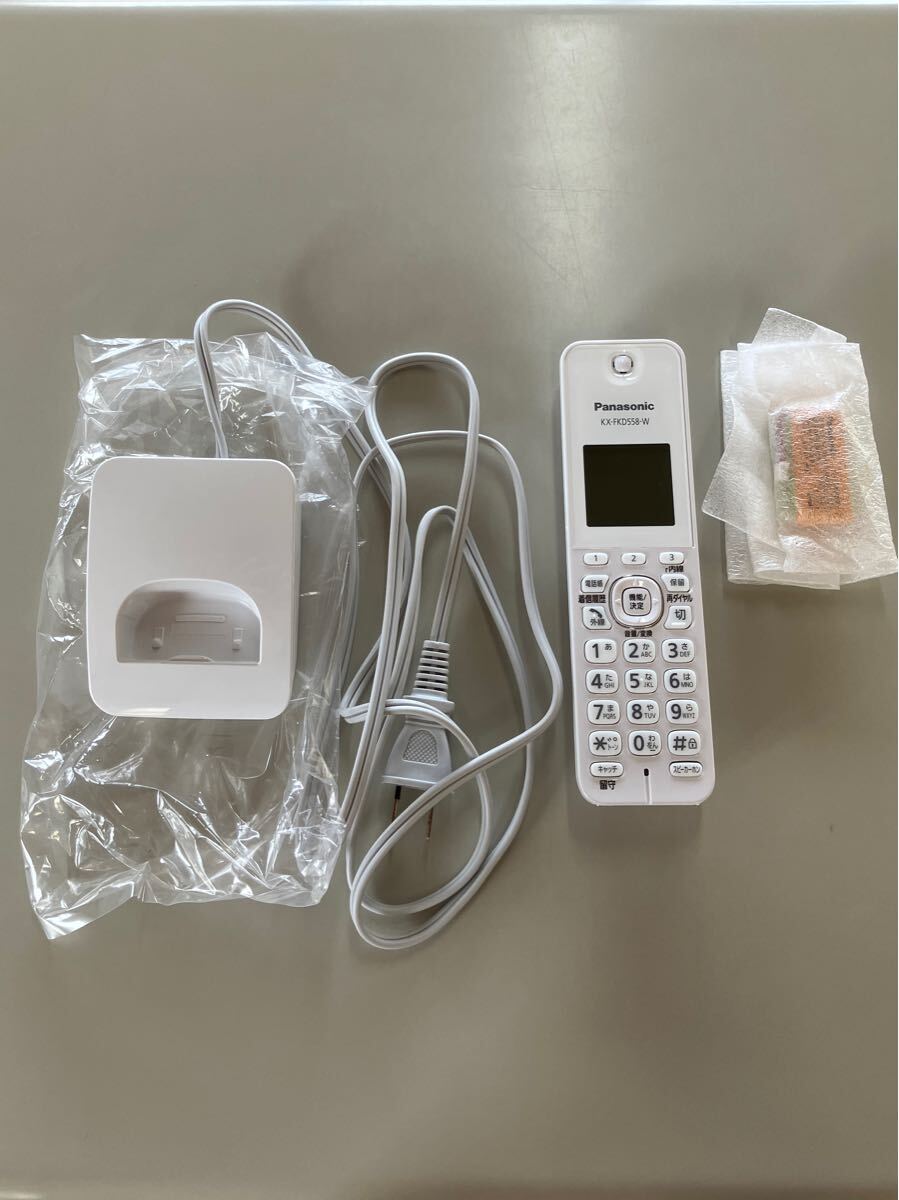 Yahoo!オークション - 【未使用】Panasonic KX-FKD558-W 電話機 子機