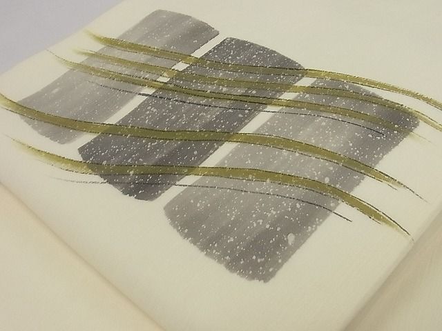 Yahoo!オークション - 平和屋着物 夏物 九寸名古屋帯 幾何学文様 A-ms6...