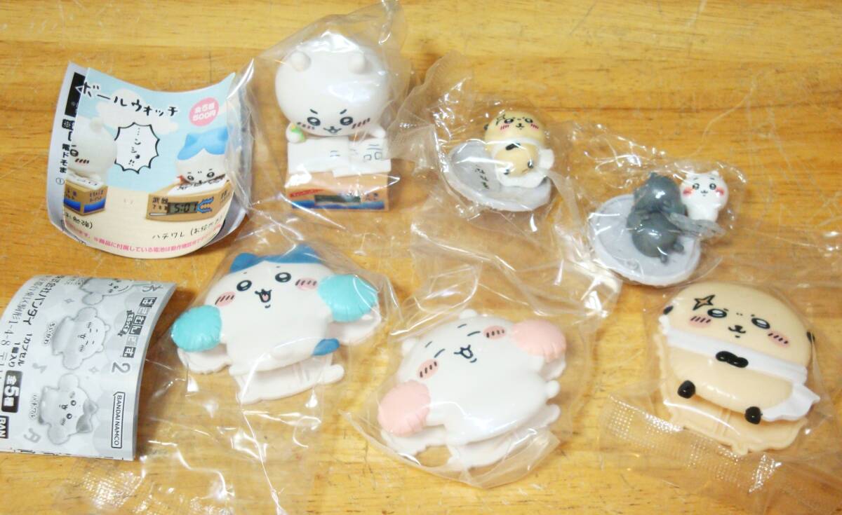 Yahoo!オークション - ちいかわ ガチャ 「ダンボールウォッチ」他6個セ...