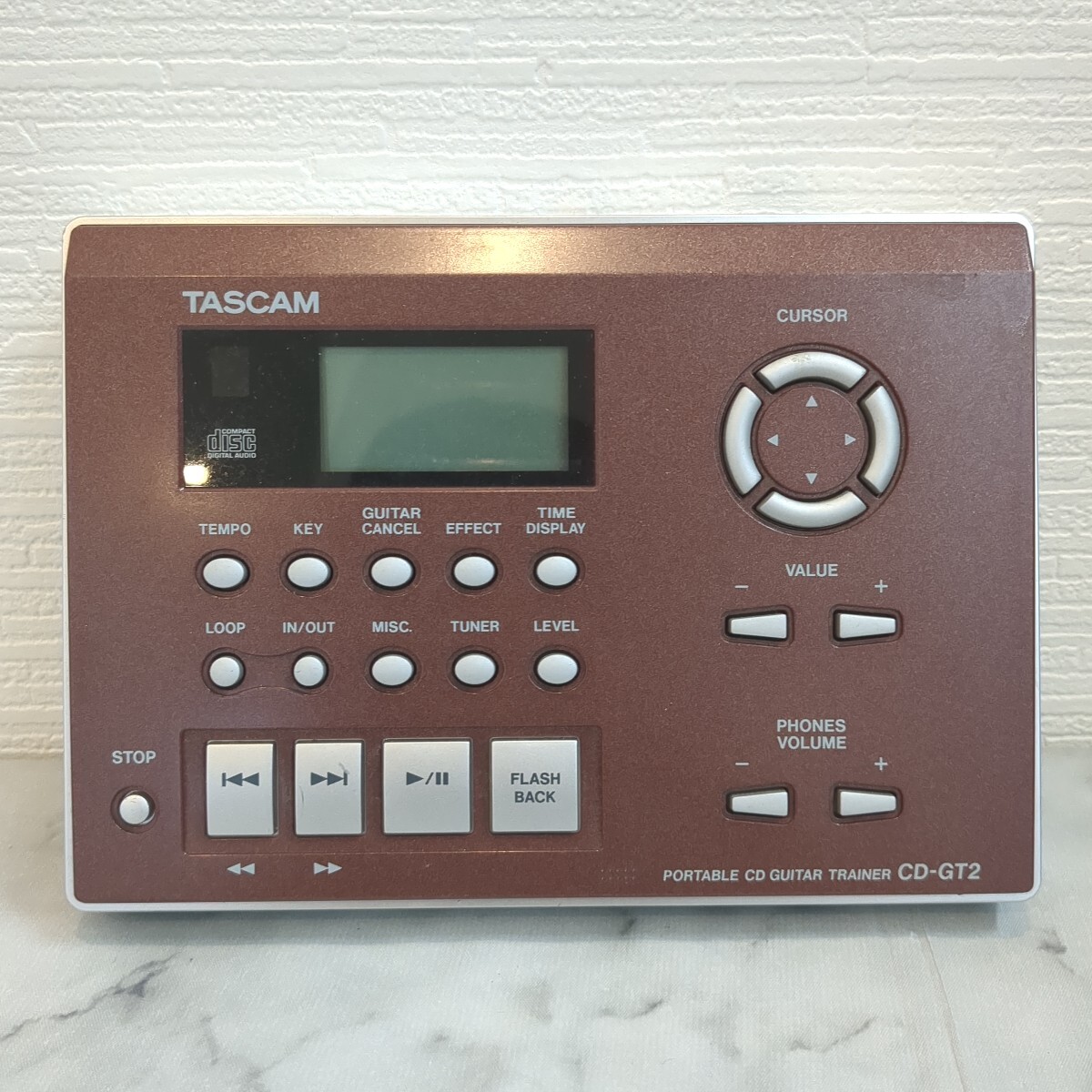 Yahoo!オークション - TASCAM タスカム CD-GT2 ポータブルCDギタートレ...