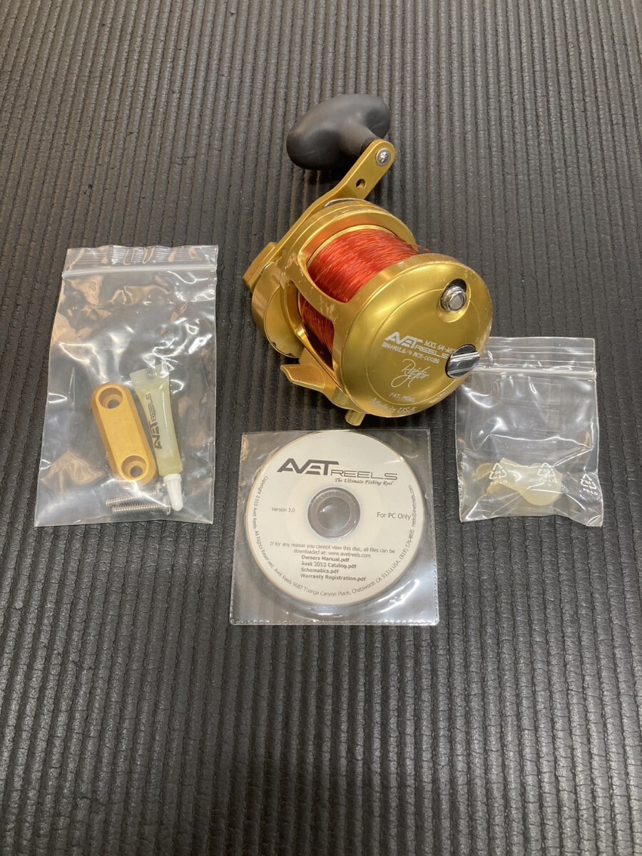 Yahoo!オークション - 石鯛 底物リール AVET アベット MXL6/4-MC サバ...