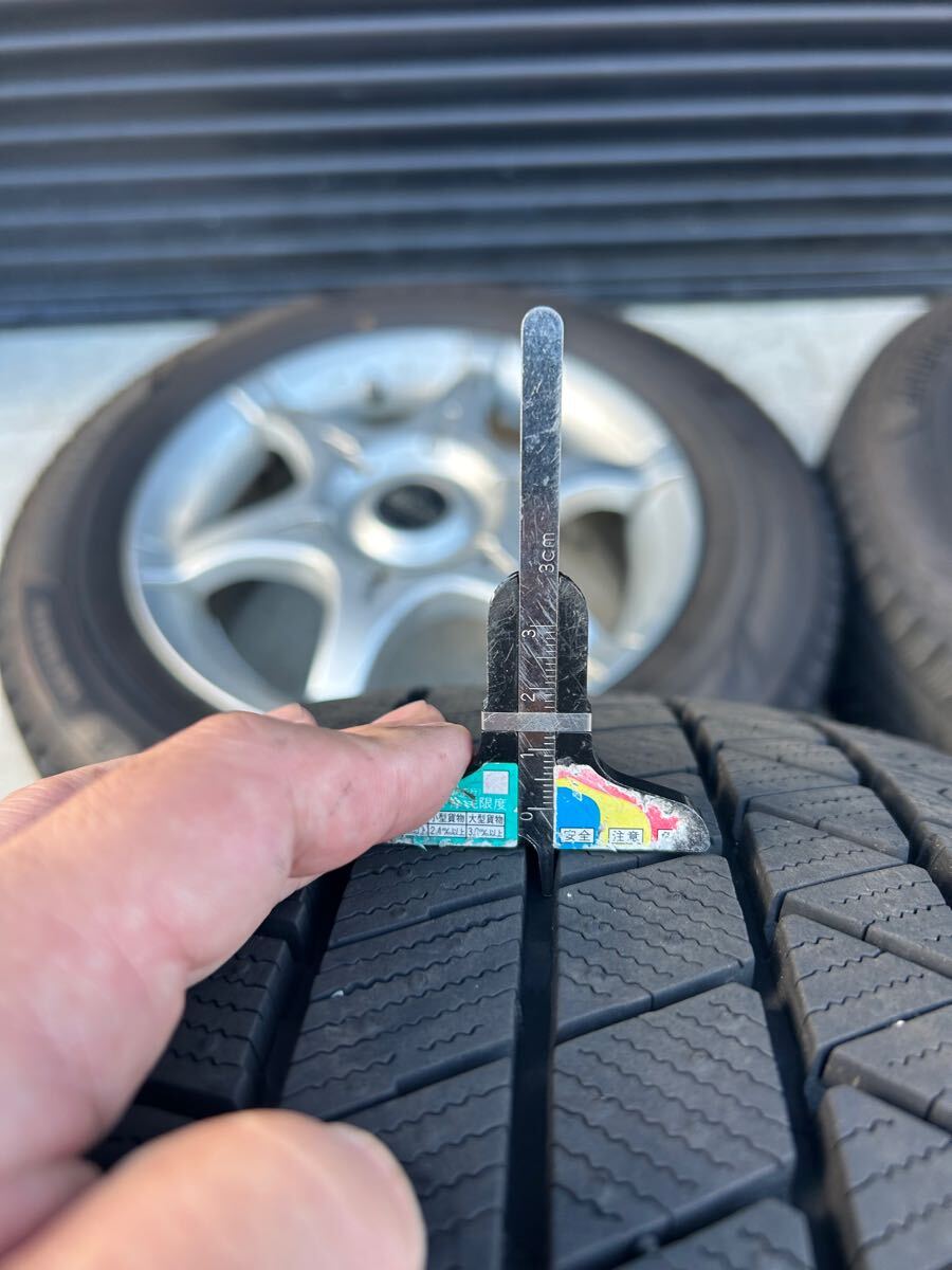 Yahoo!オークション - 23製造 VRX3 9.5部山 195/65-15汎用品 スタッド...