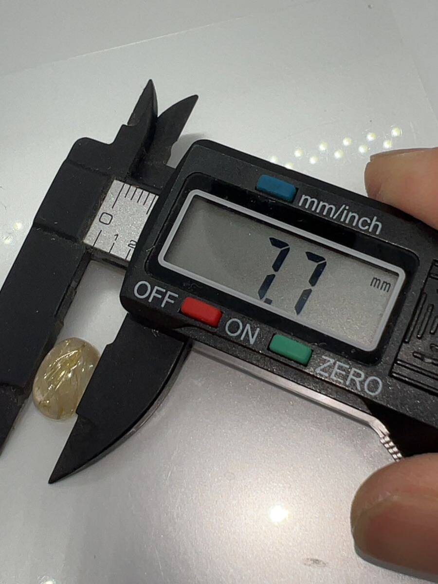 Yahoo!オークション - 「見切り品」ルチルクォーツルース 4.7ct KS100-...