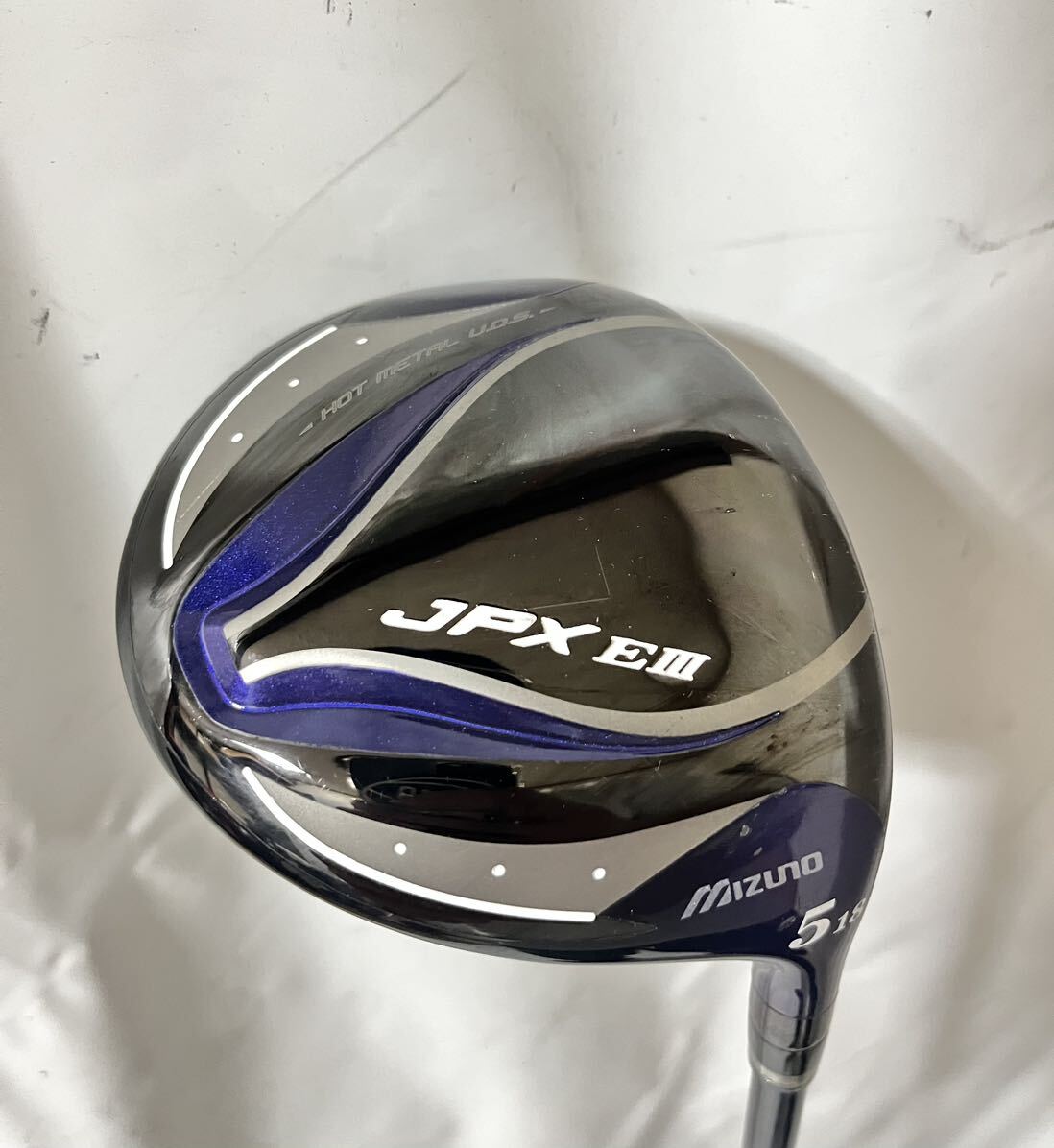 Yahoo!オークション - 美品 MIZUNO JPX E Ⅲ 5W 18° フェアウェイウッ...