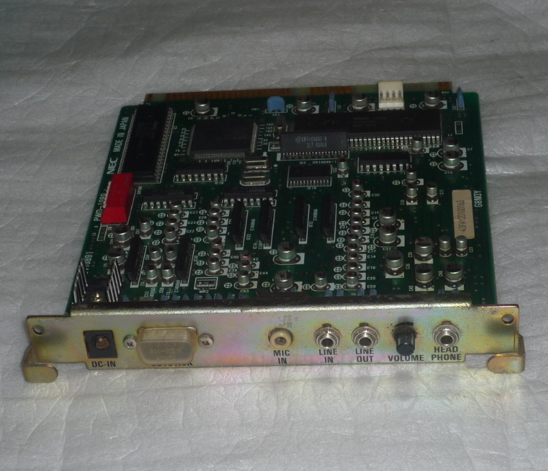 Yahoo!オークション - c002 Cバスサウンドボード NEC DC-9801-86 ボー...