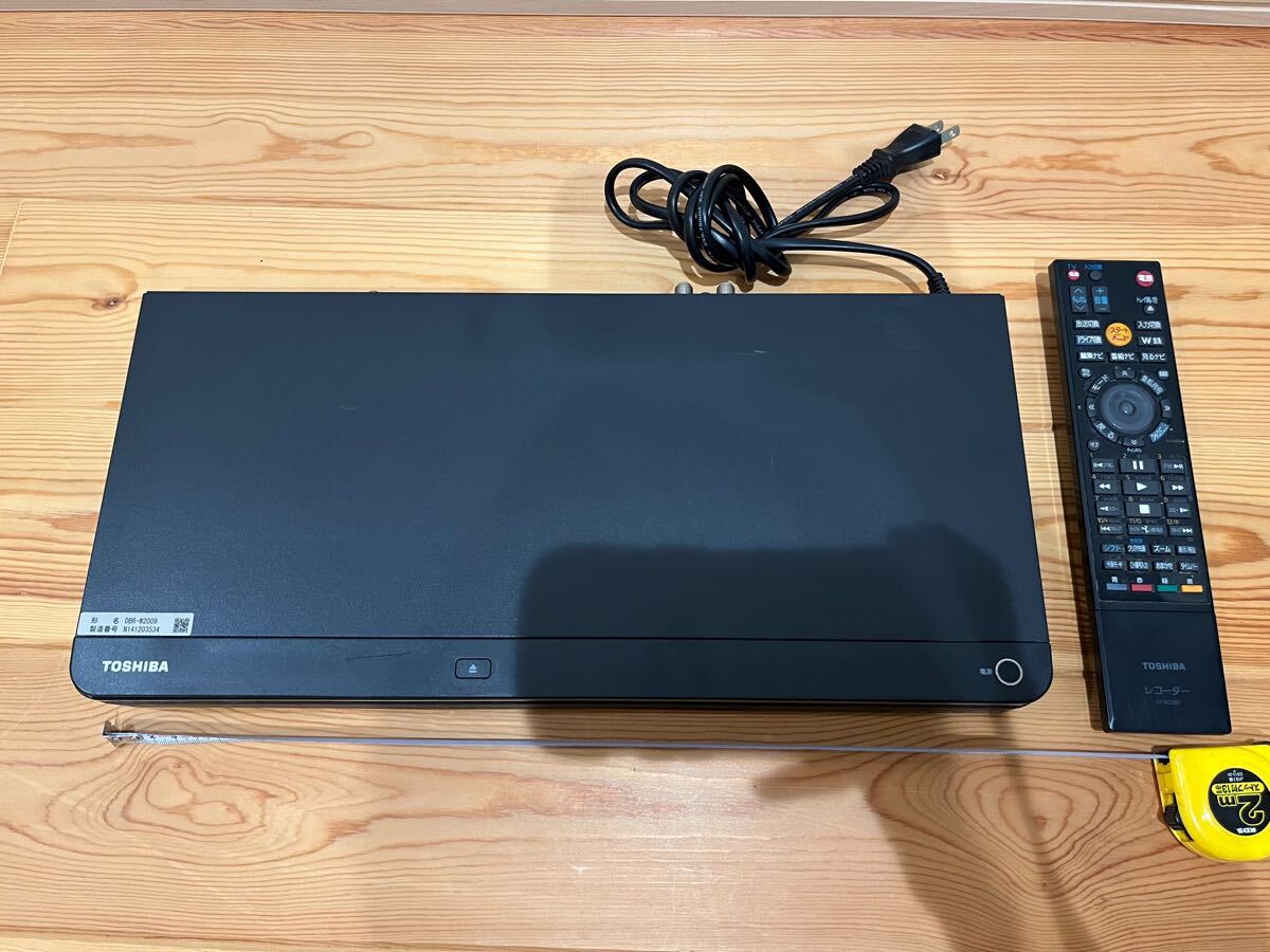 Yahoo!オークション - 東芝 TOSHIBA DBR-W2009 DVDデッキ 2021年製 リ...