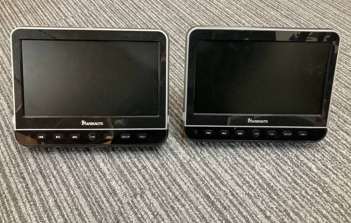 Yahoo!オークション - 80 1FD【NAVISKAUTO ナビスカウト】ヘッドレスト...