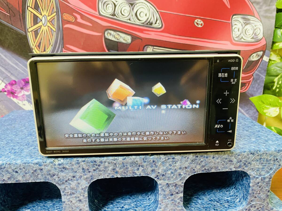 Yahoo!オークション - トヨタ純正 HDDナビ NHDT-W59G CD/DVDビデオ/Blu...