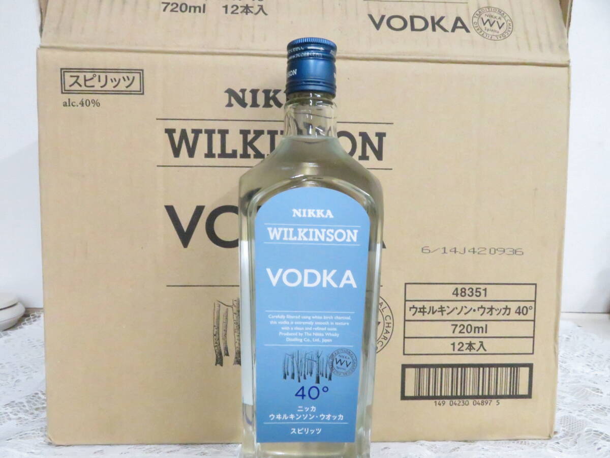 ⑤ 未開栓 同梱不可 1ダース 12本 箱 NIKKA ニッカ ウィルキンソン ウォッカ 40％ 720ml(ウォッカ)｜売買されたオークション情報、yahooの商品情報をアーカイブ公開 ...