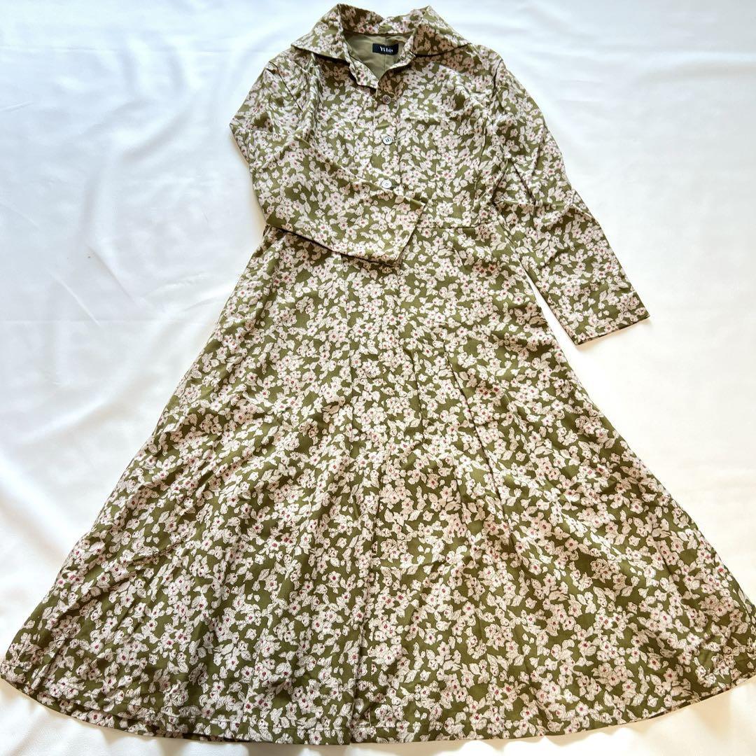 ヴィンテージ ワイズビズ Y’s BIS 花柄 総柄 ロングワンピース Aライン(ワンピース)｜売買されたオークション情報、yahooの商品情報をアーカイブ公開 - オークファン（aucfan ...