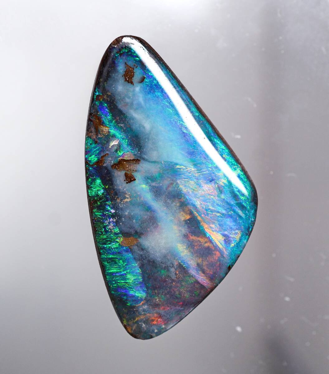 Yahoo!オークション - 【100円～】 天然ボルダーオパール ルース 10.3c...