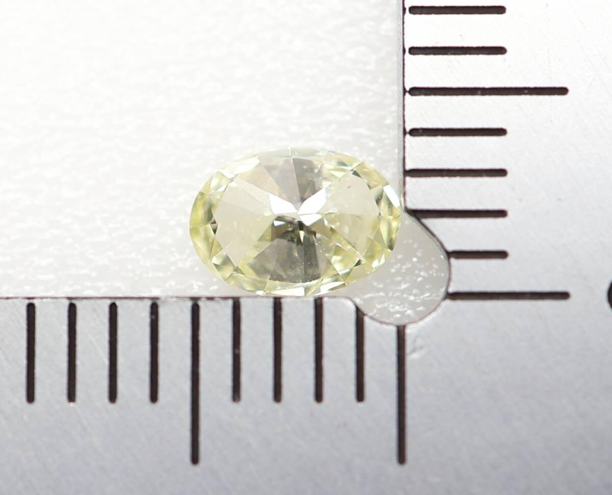 Yahoo!オークション - 【100円～】0.317ct 天然ダイヤ Light Yellow（...