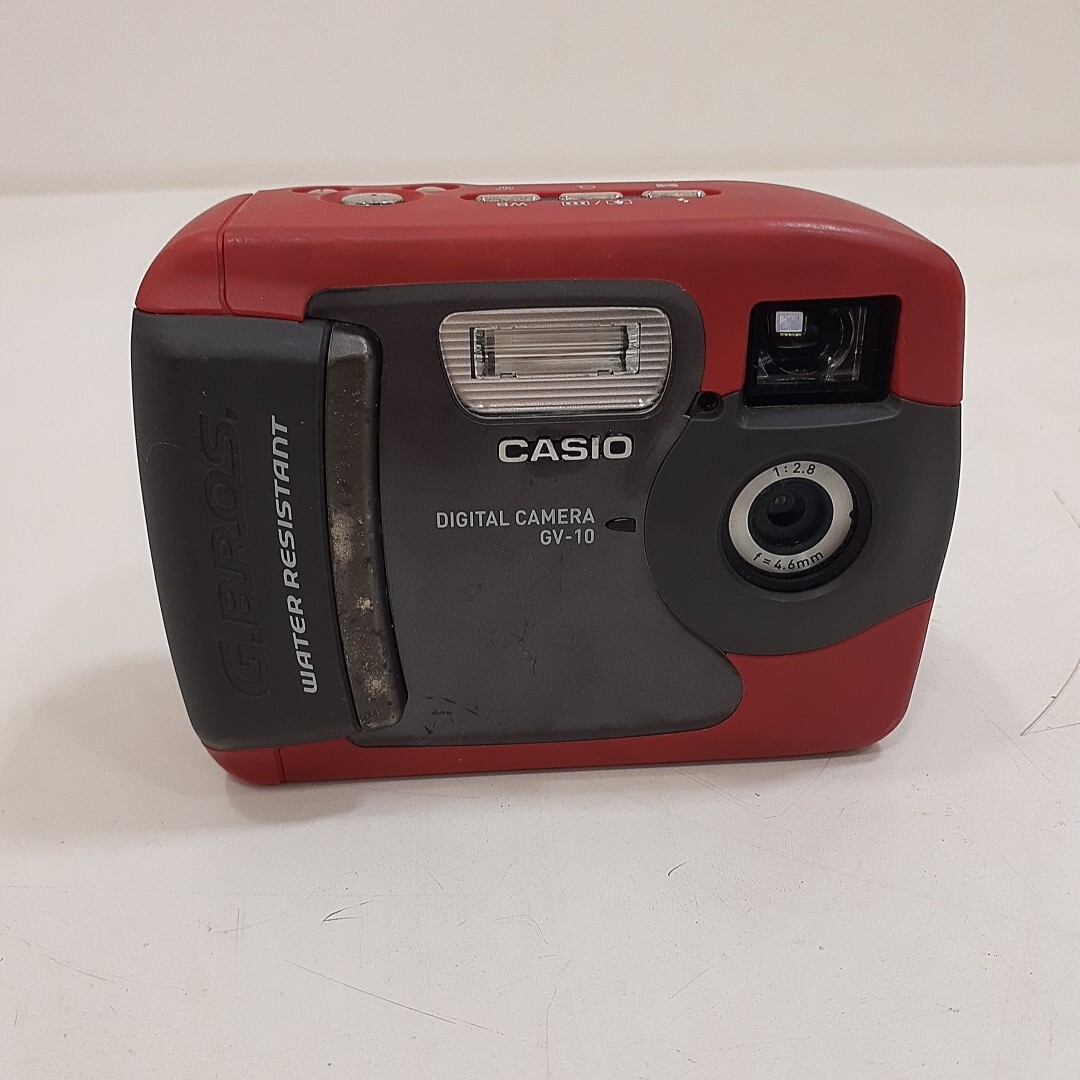 Yahoo!オークション - CASIO カシオ コンパクトデジタルカメラ GV-10 ...