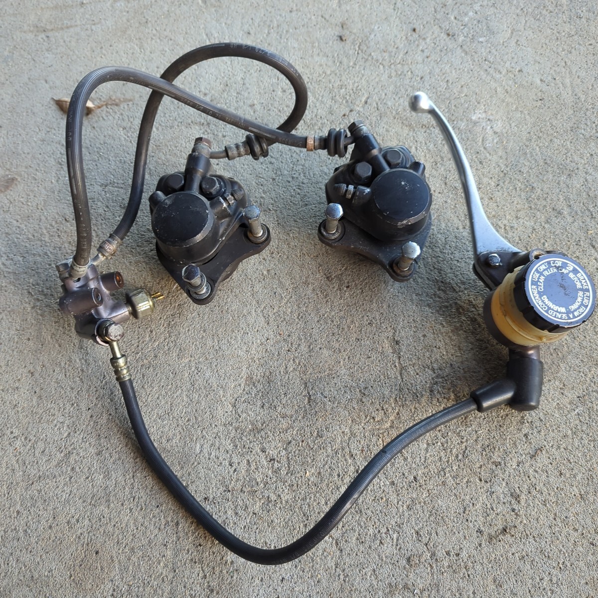 Yahoo!オークション - Z1Z2 Wディスクキャリパー＆マスターシリンダー ...