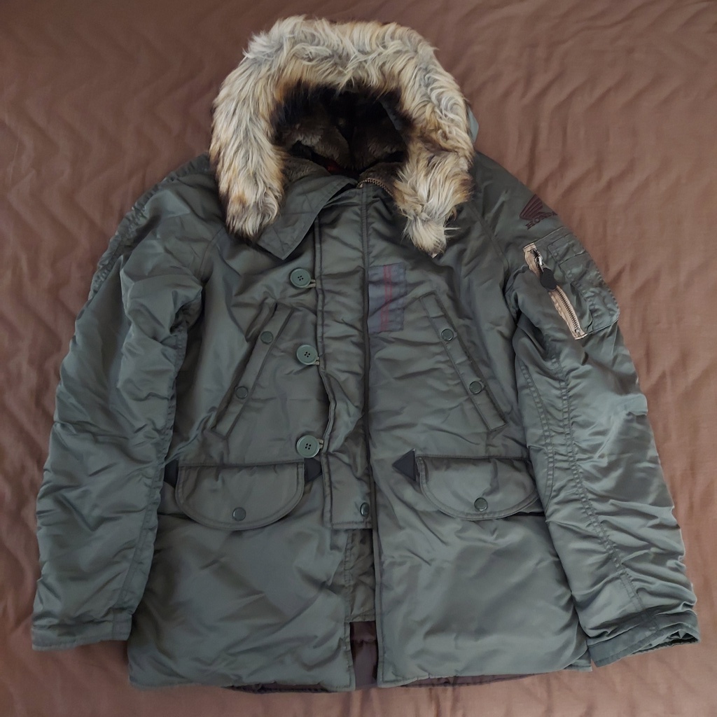 Honda x AVIREX N-3B ライディングジャケット ウィンタージャケット Mサイズ 0SYTN-T3Z ホンダ アヴィレックス N3B(Mサイズ)｜売買されたオークション情報 ...