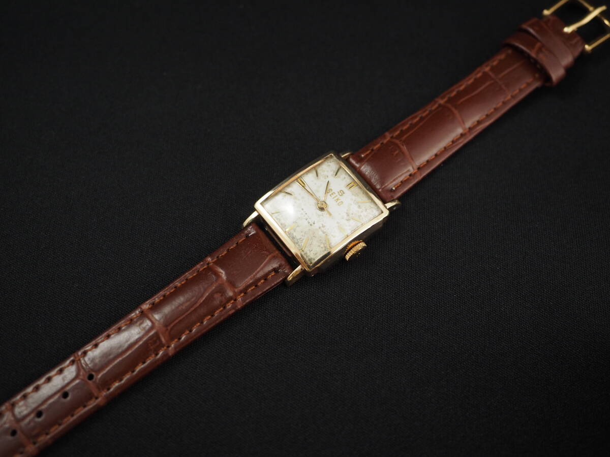 Yahoo!オークション - 【14KGF】OH済 セイコー ユニーク 15石