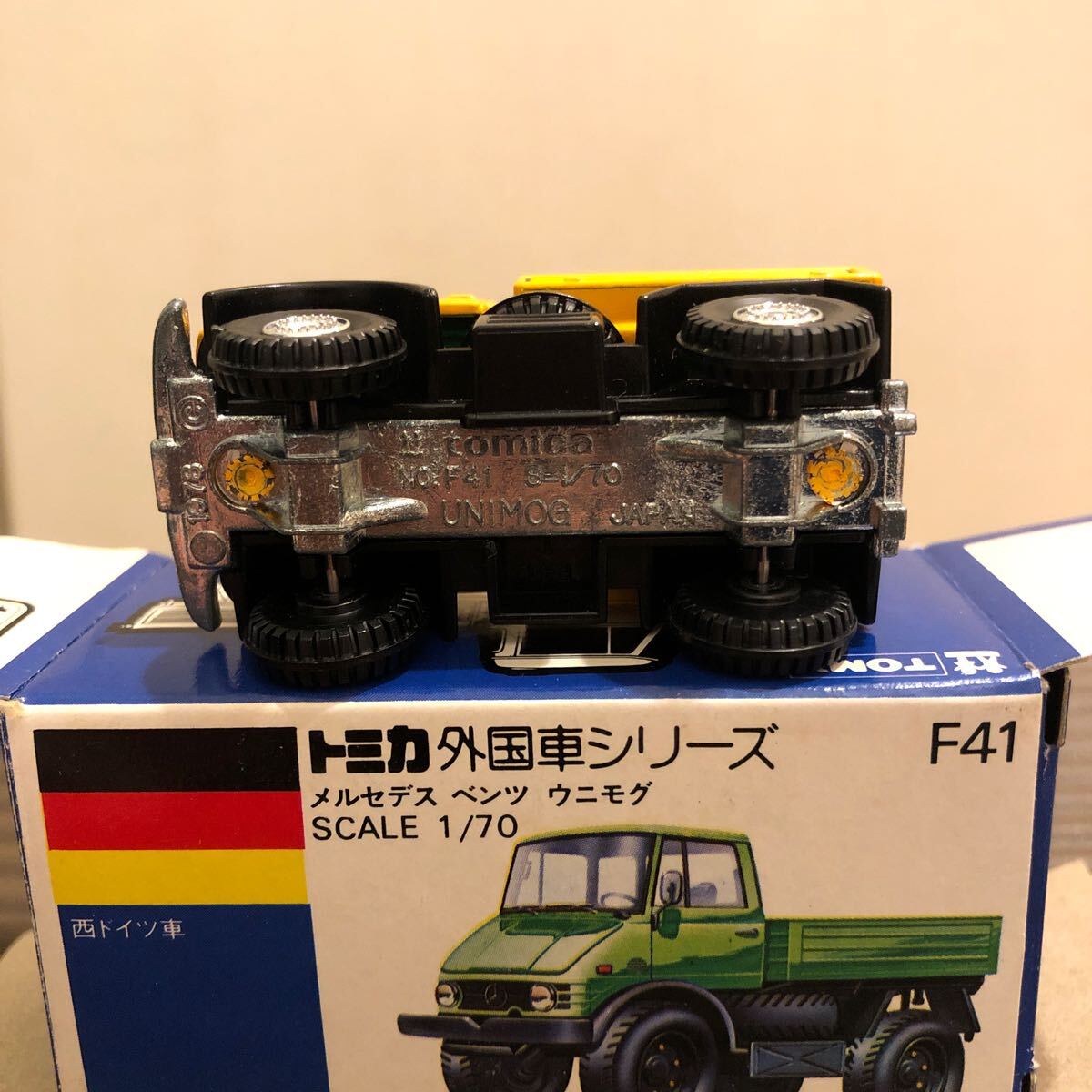 Yahoo!オークション - 日本製 トミカ 外国車シリーズ F41-1-1 メルセデ...