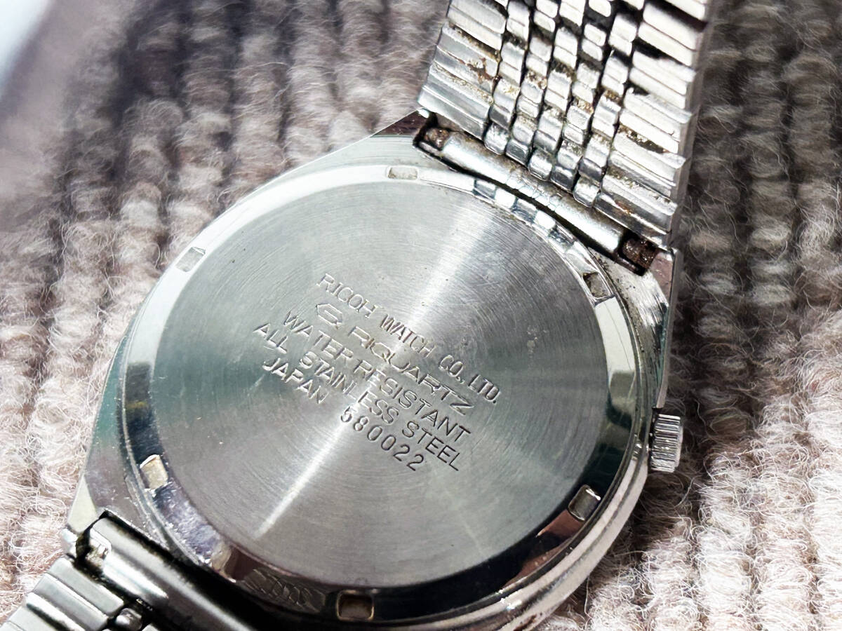 Yahoo!オークション - 中古 RICOH/リコー RIQUARTZ（リクオーツ） 腕...